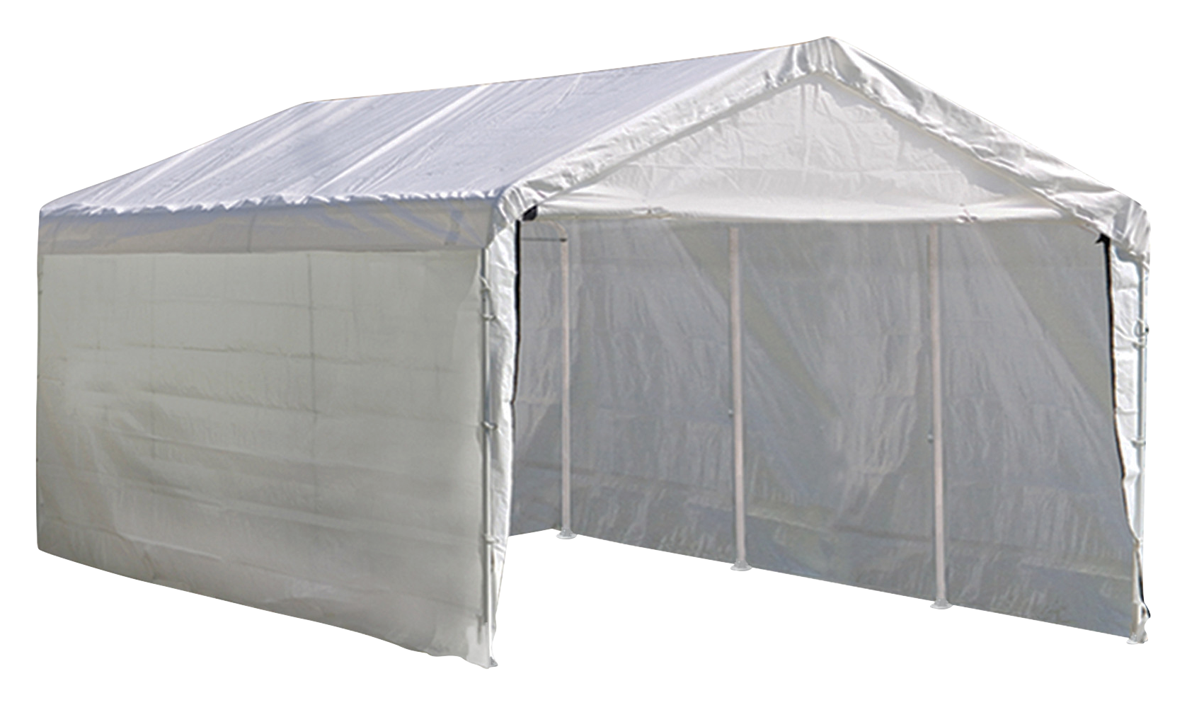 ShelterLogic Super Max Canopy 2-in-1 with Enclosure Kit | Bass Pro Shops